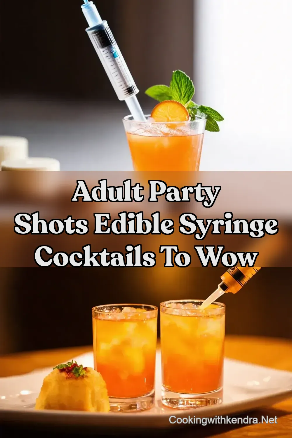 Boozy Syringe Drink Shots Party Fun with Infused Flavors