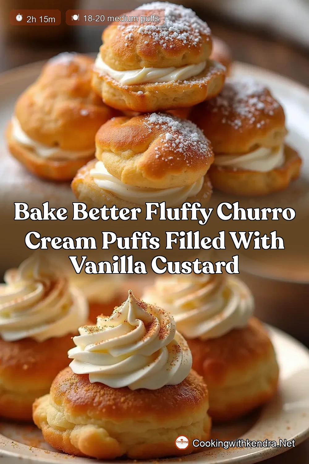 The Ultimate Churro Cream Puffs Recipe Pâte à Choux…