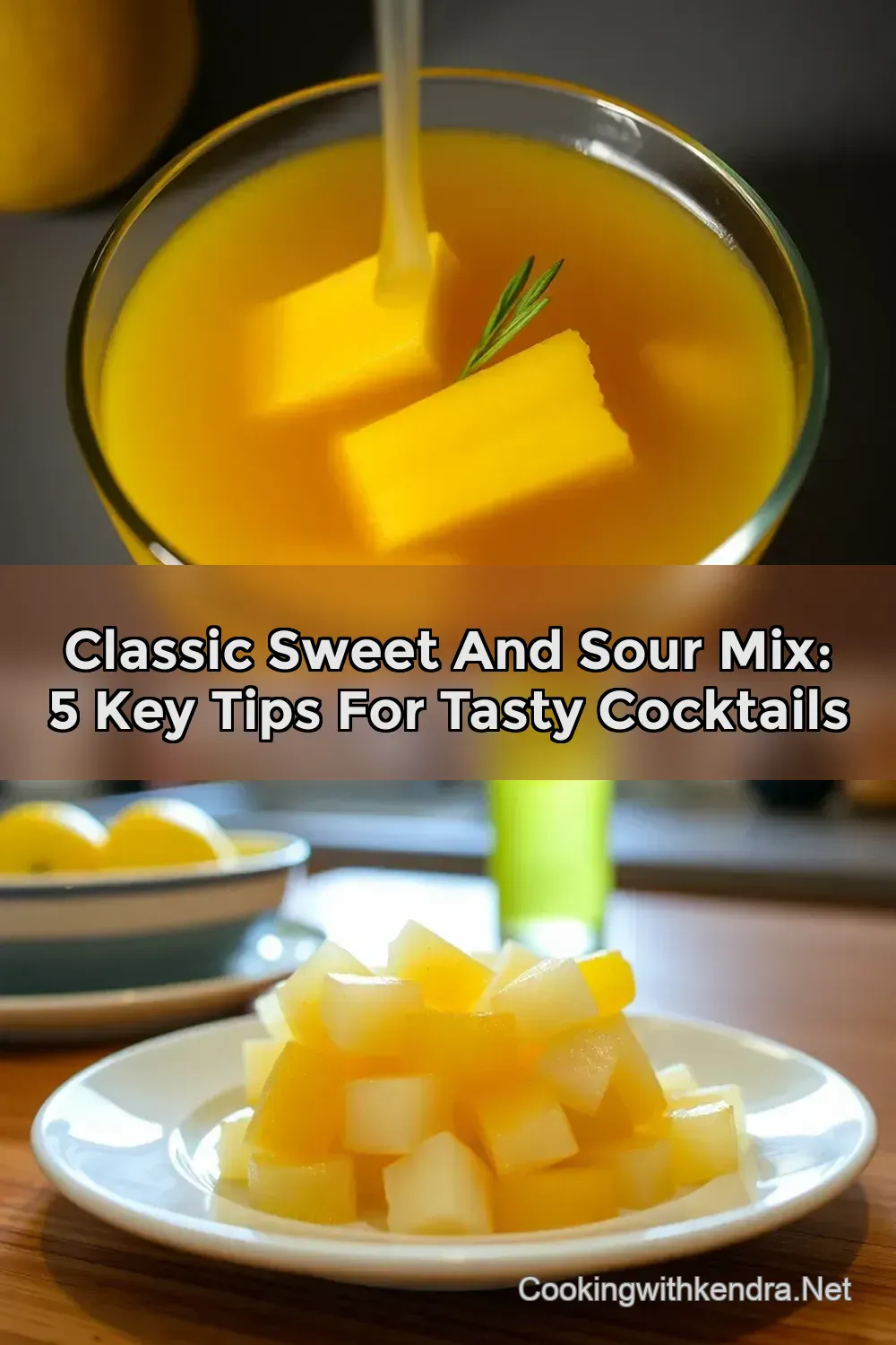 Classic Sweet and Sour Mix: Your Go-To for Delicious…