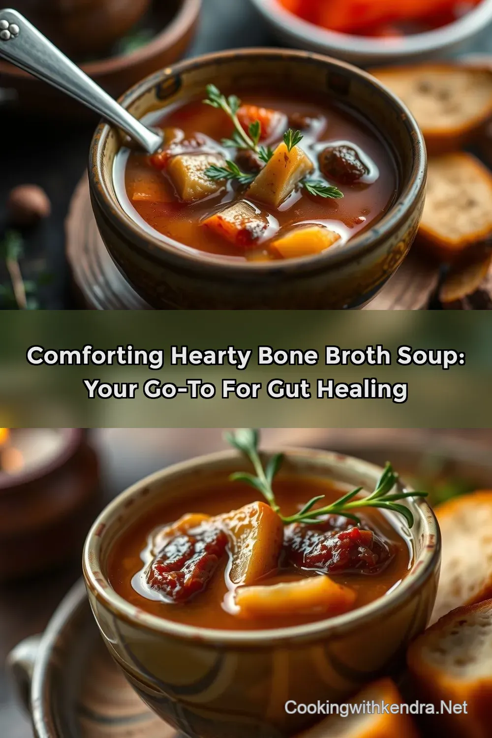 Hearty Bone Broth Soup: Comforting Recipe with Soup Bones
