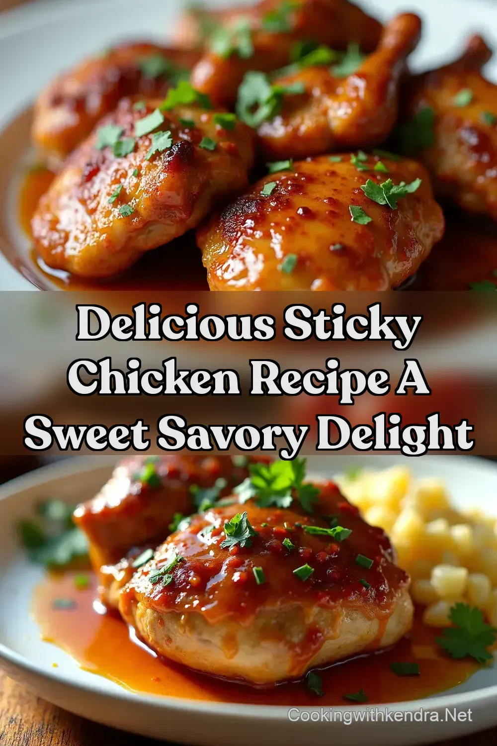 Sticky Sweet My Easy Recipe for Chicken Thighs - Cooking…