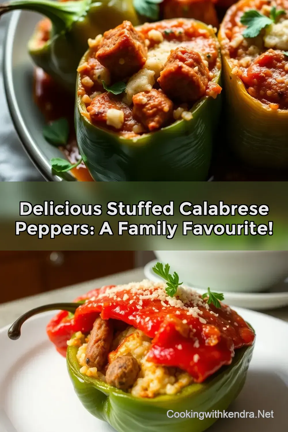 My Family's Favourite Stuffed Calabrese Peppers with…