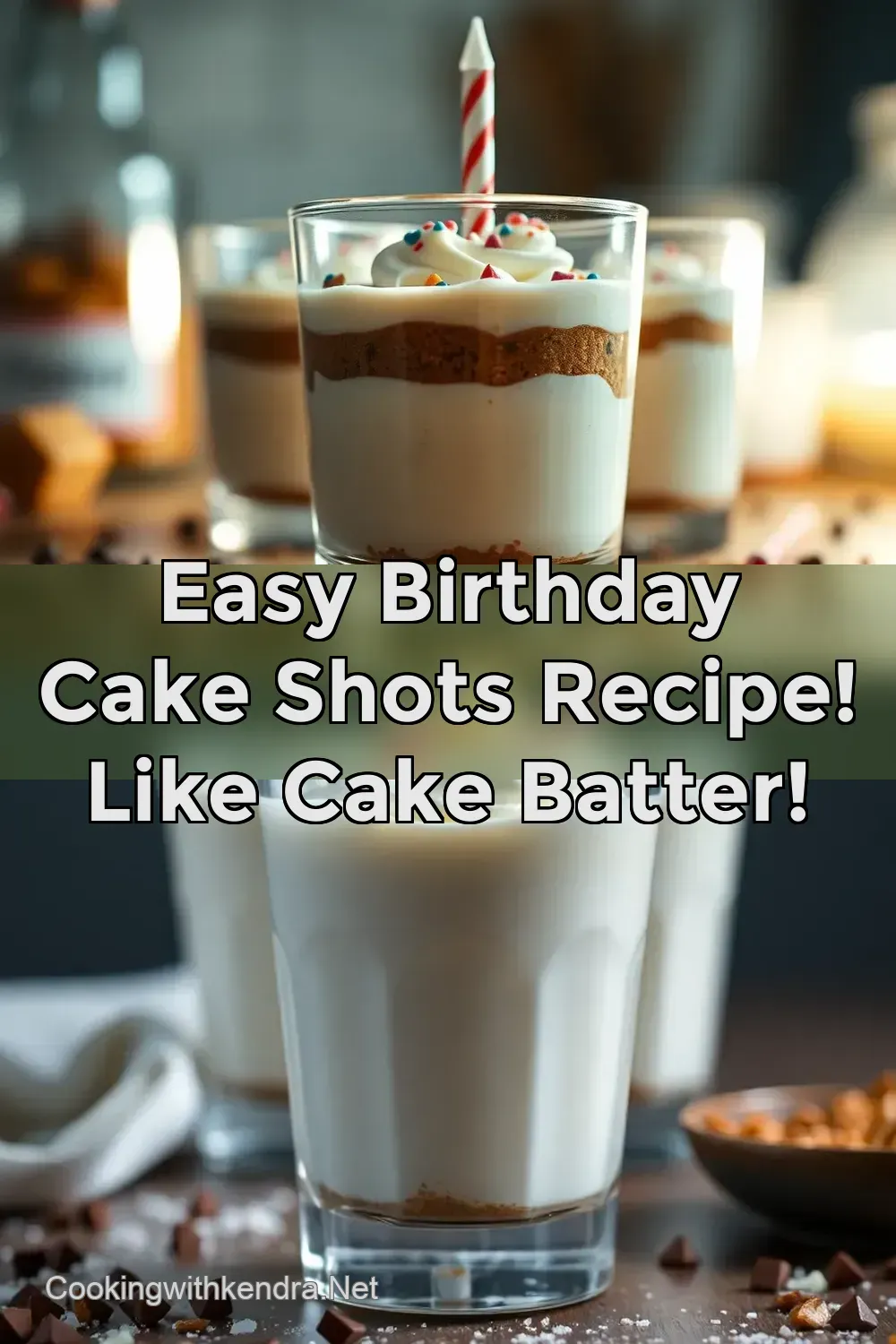Birthday Cake Shots Recipe: Easy Party in a Glass!