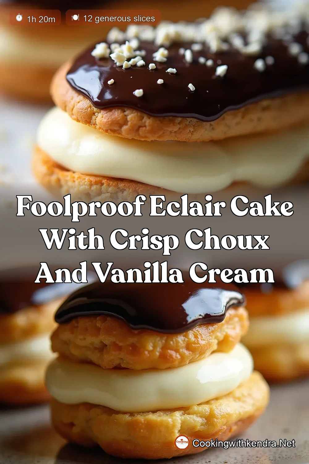 Ultimate Homestyle Eclair Cake Recipe Choux Base