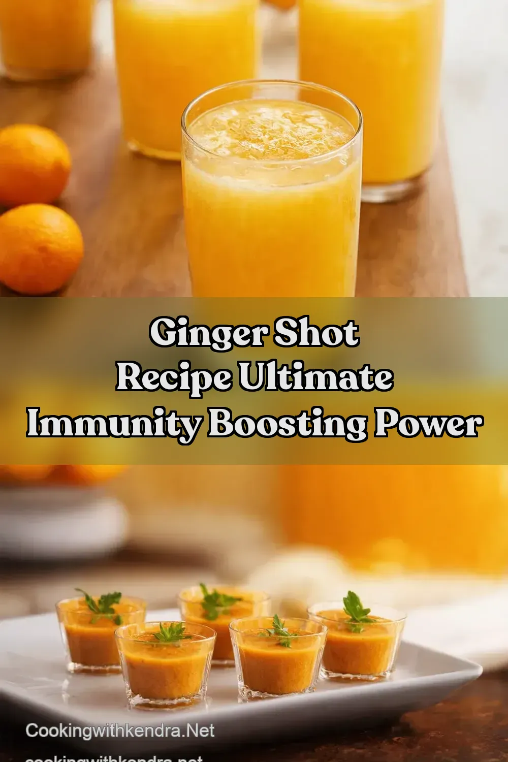 Zingy Ginger Shots Recipes My GoTo Immune Booster