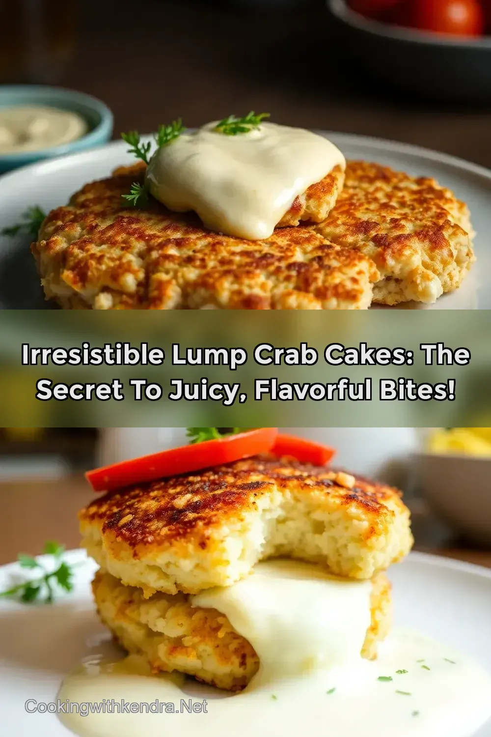 Delicious Lump Crab Meat Cakes with Zesty Lemon Aioli Recipe