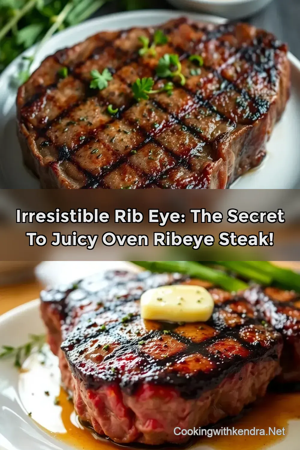My Perfect Rib Eye: Grilled with Garlic Herb Butter for…