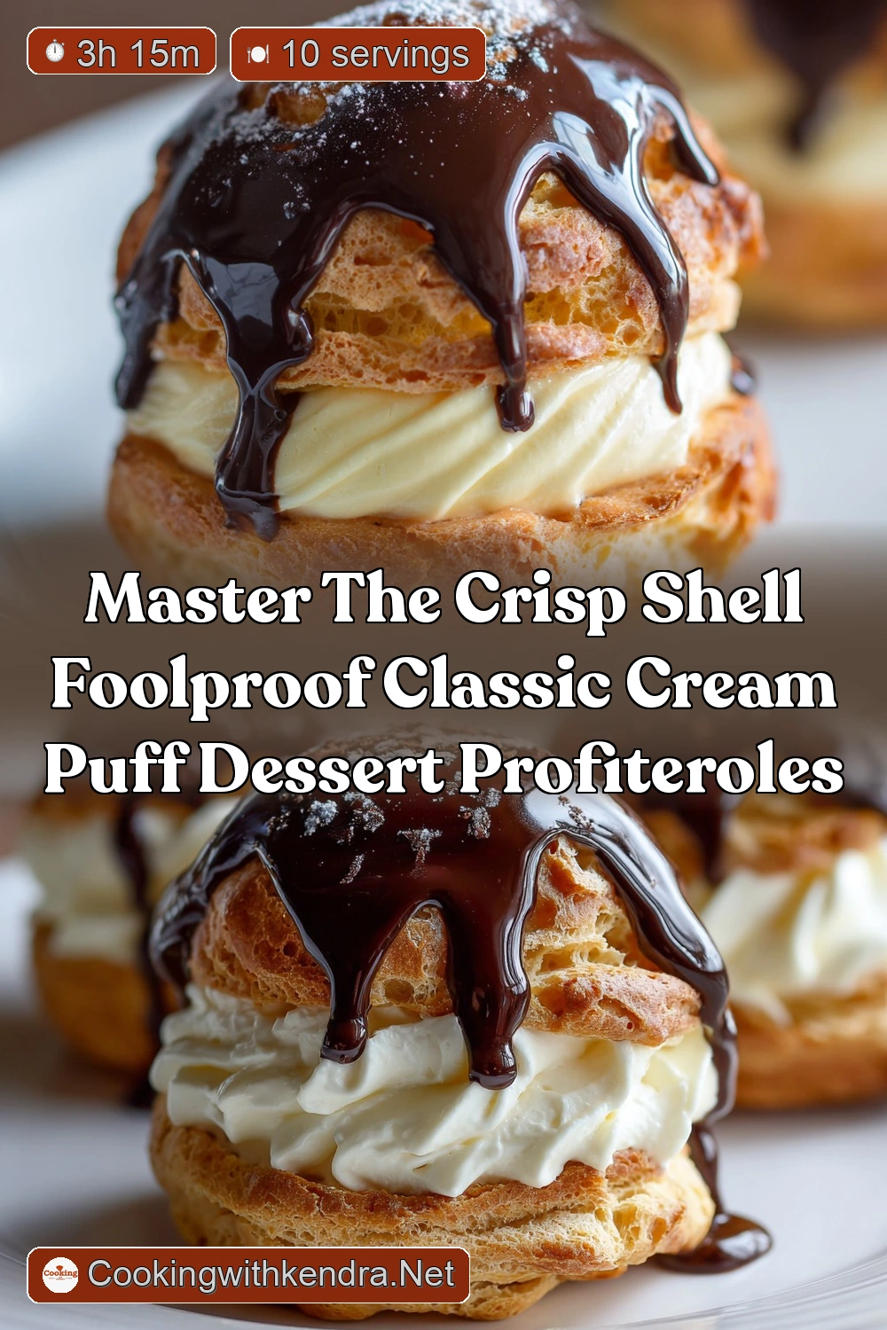 Foolproof Cream Puff Dessert Recipe Classic Profiteroles…