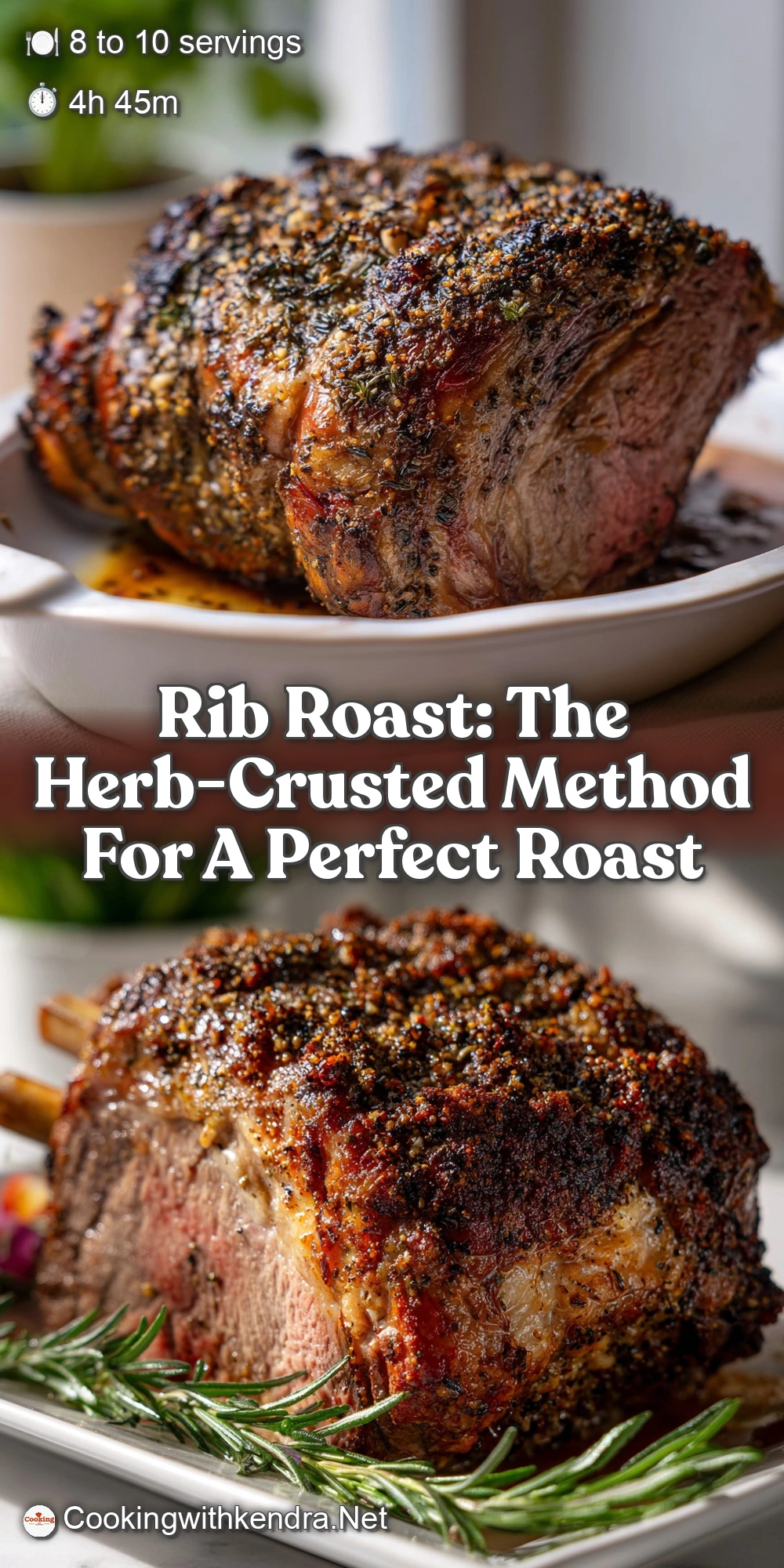 Rib Roast: Herb-Crusted Prime Rib Roast with Perfect…
