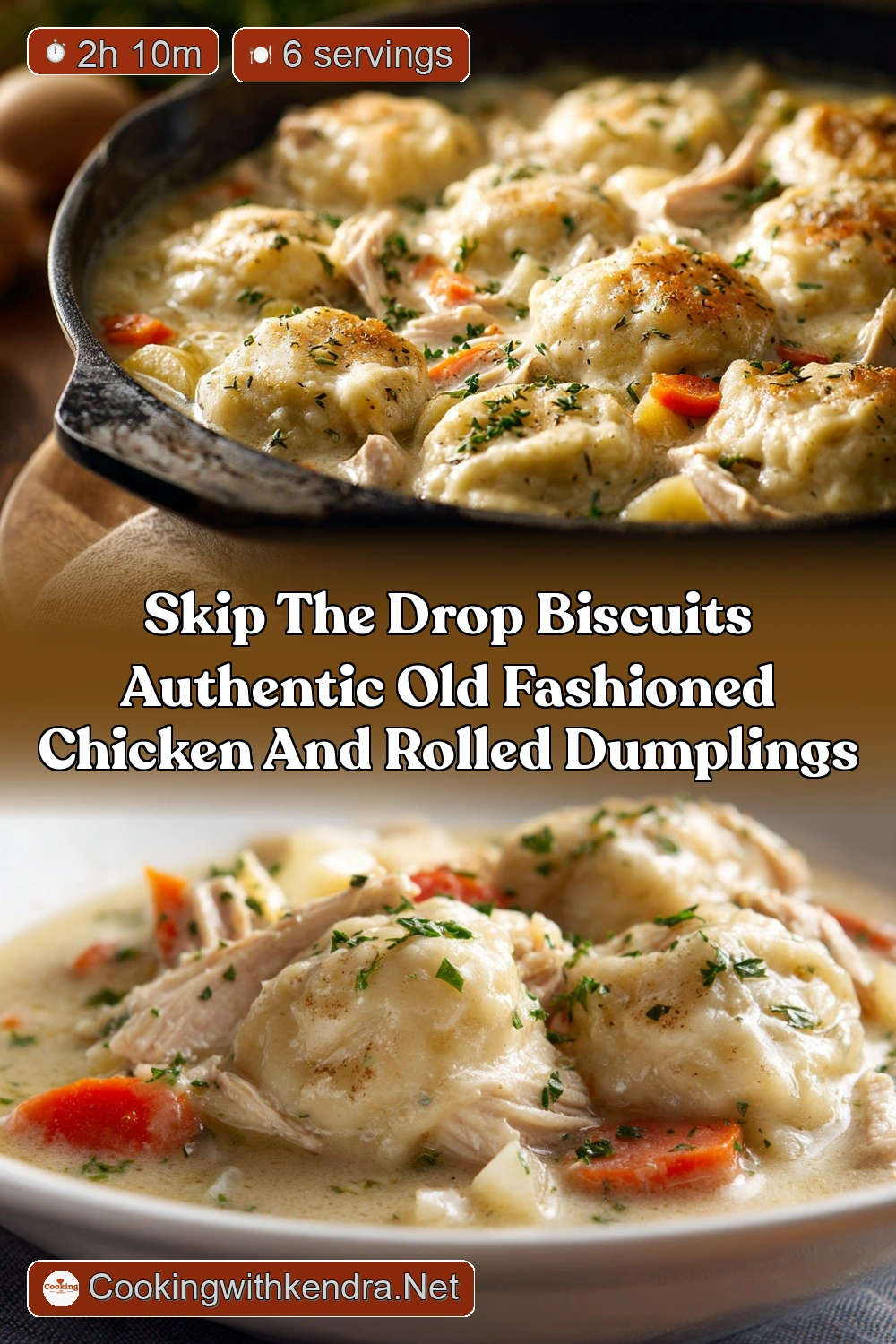 Old Fashioned Chicken and Dumplings The Proper Rolled Recipe