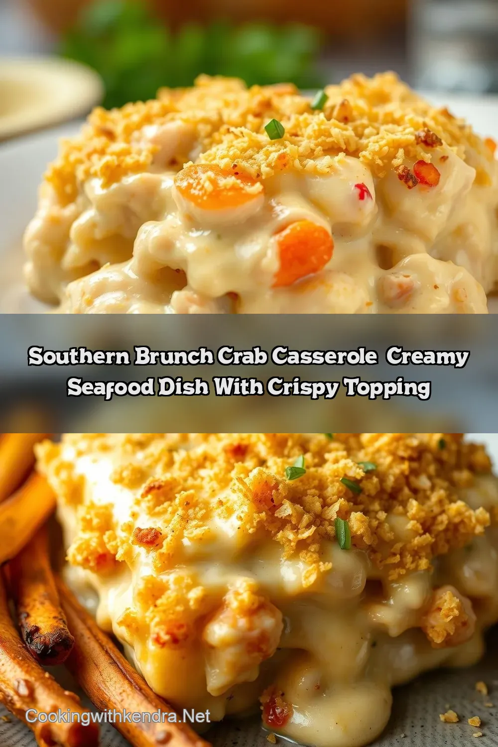 Creamy Crab Casserole with Crispy Crust: My Family’s…