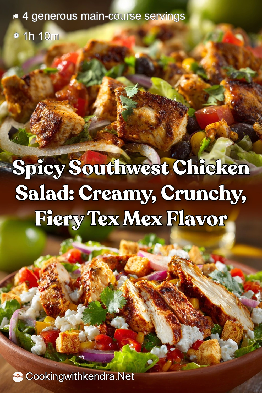 Spicy Southwest Chicken Salad: Fiery Fiesta in a Bowl