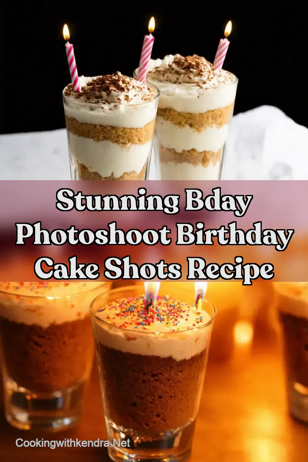 Birthday Cake Shots Recipe Party in a Glass - Cooking with…