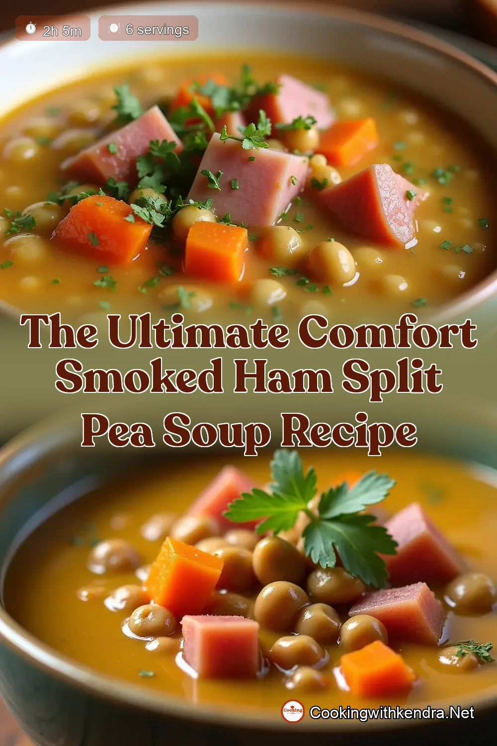 The Best Smoked Ham and Split Pea Soup Recipe - Cooking…