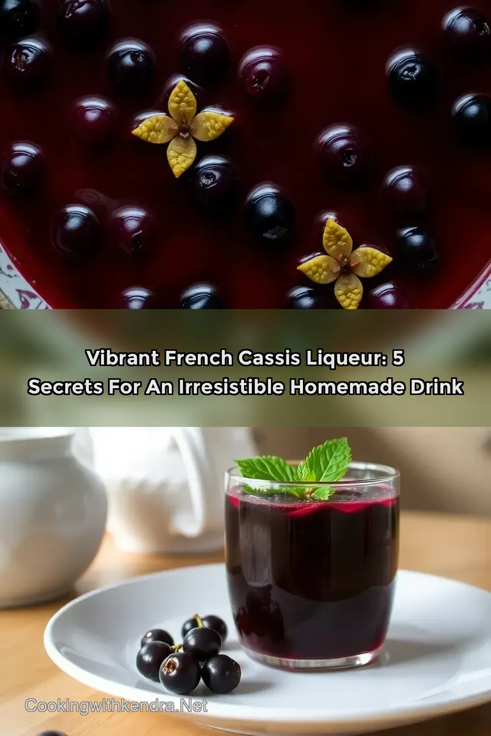 Homemade French Cassis Liqueur: A Simple Delight from My…