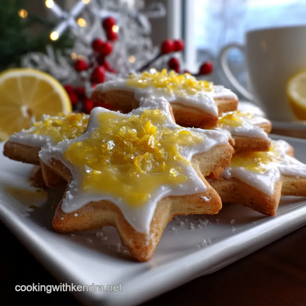 christmas cookies lemon: Velvety Crumb & Sharp Citrus