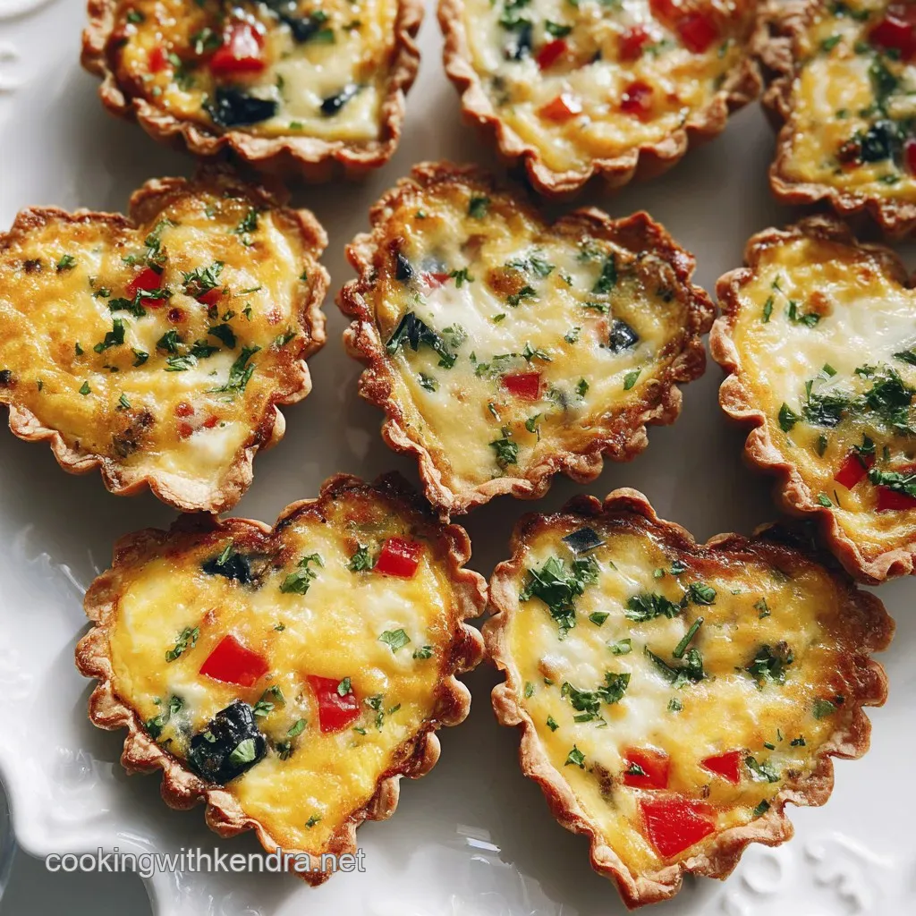 Mini Quiche Hearts St Patrick's Day Appetizers in 45…