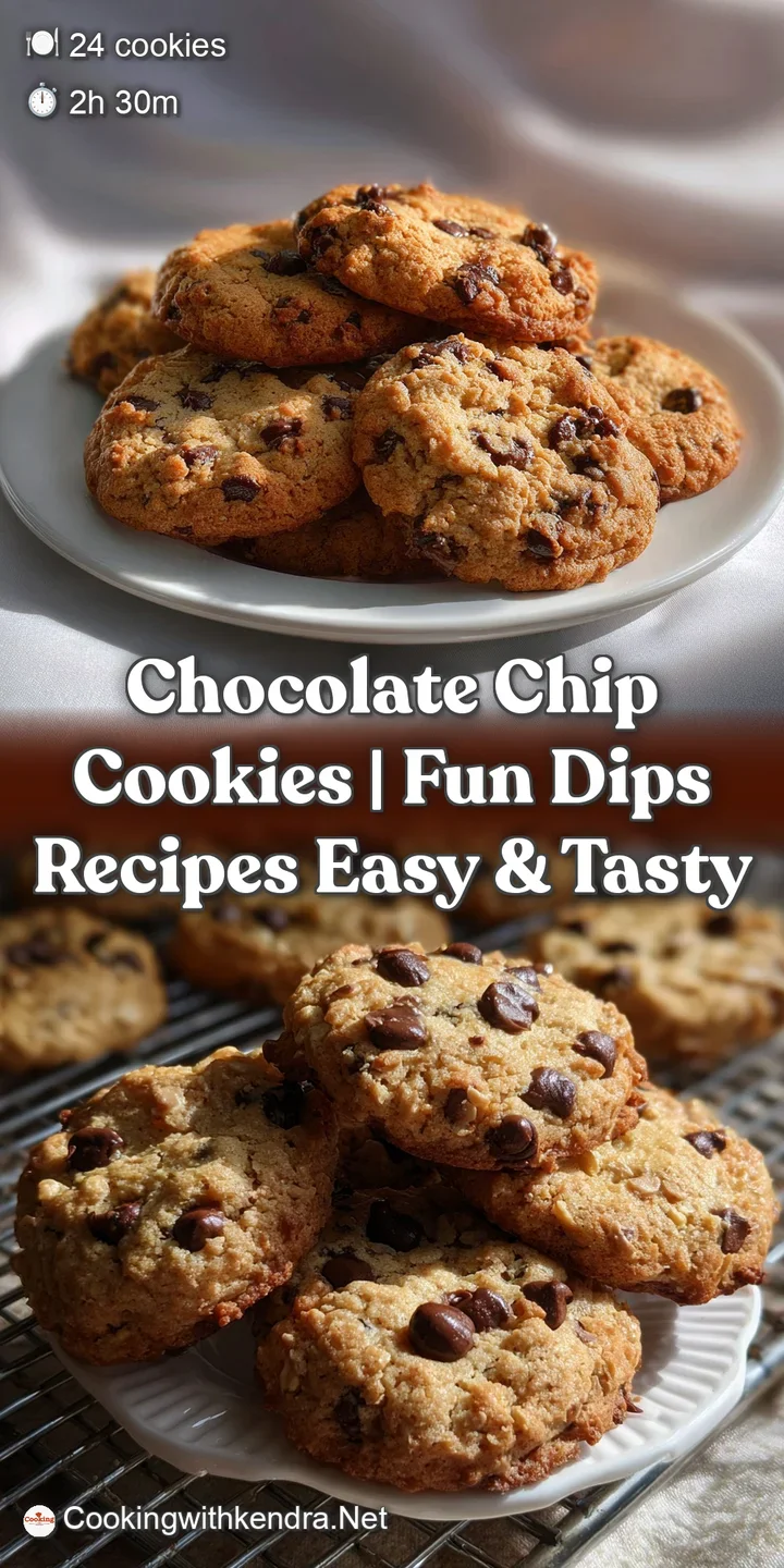 chocolate chip cookies: Chewy Centers & Crisp Edges