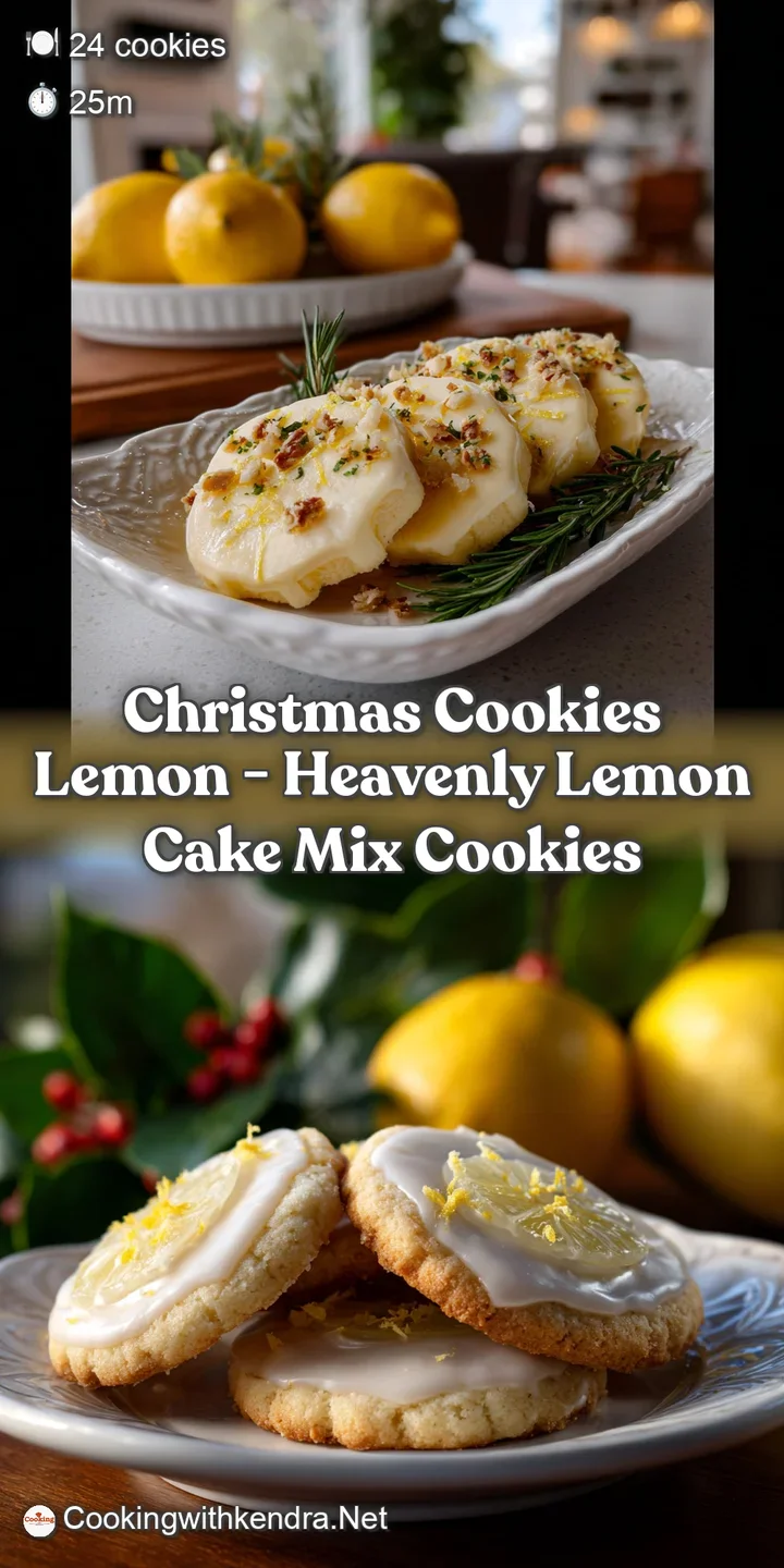 christmas cookies lemon: Velvety Crumb & Sharp Citrus