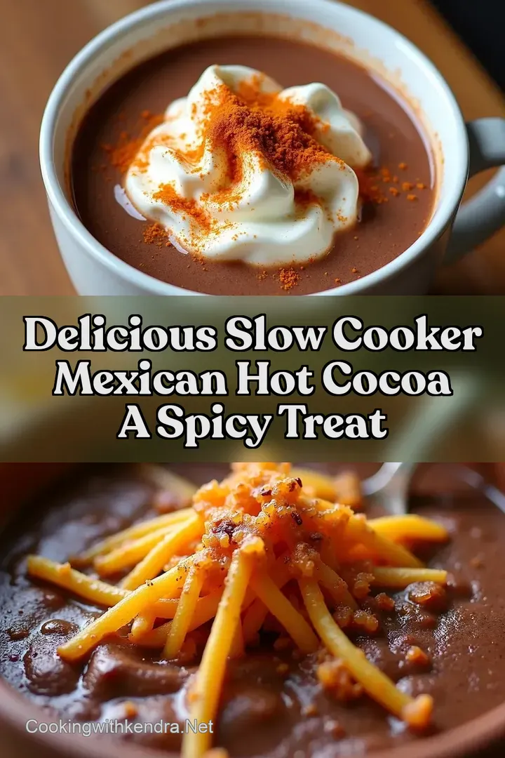Slow Cooker Mexican Hot Cocoa A Spicy Chocolate Hug