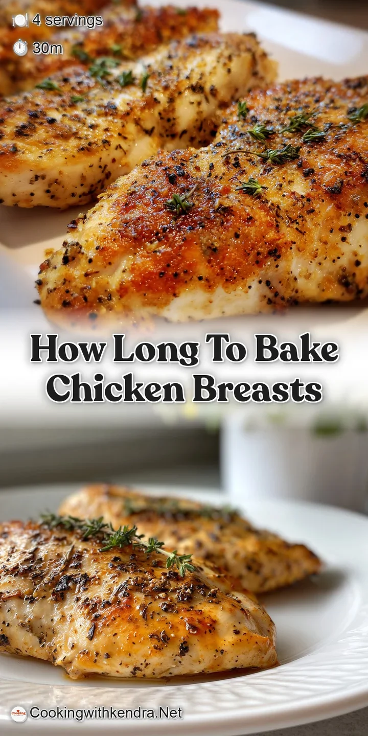 How Long to Bake Chicken Breasts: Juicy & Tender in 30…