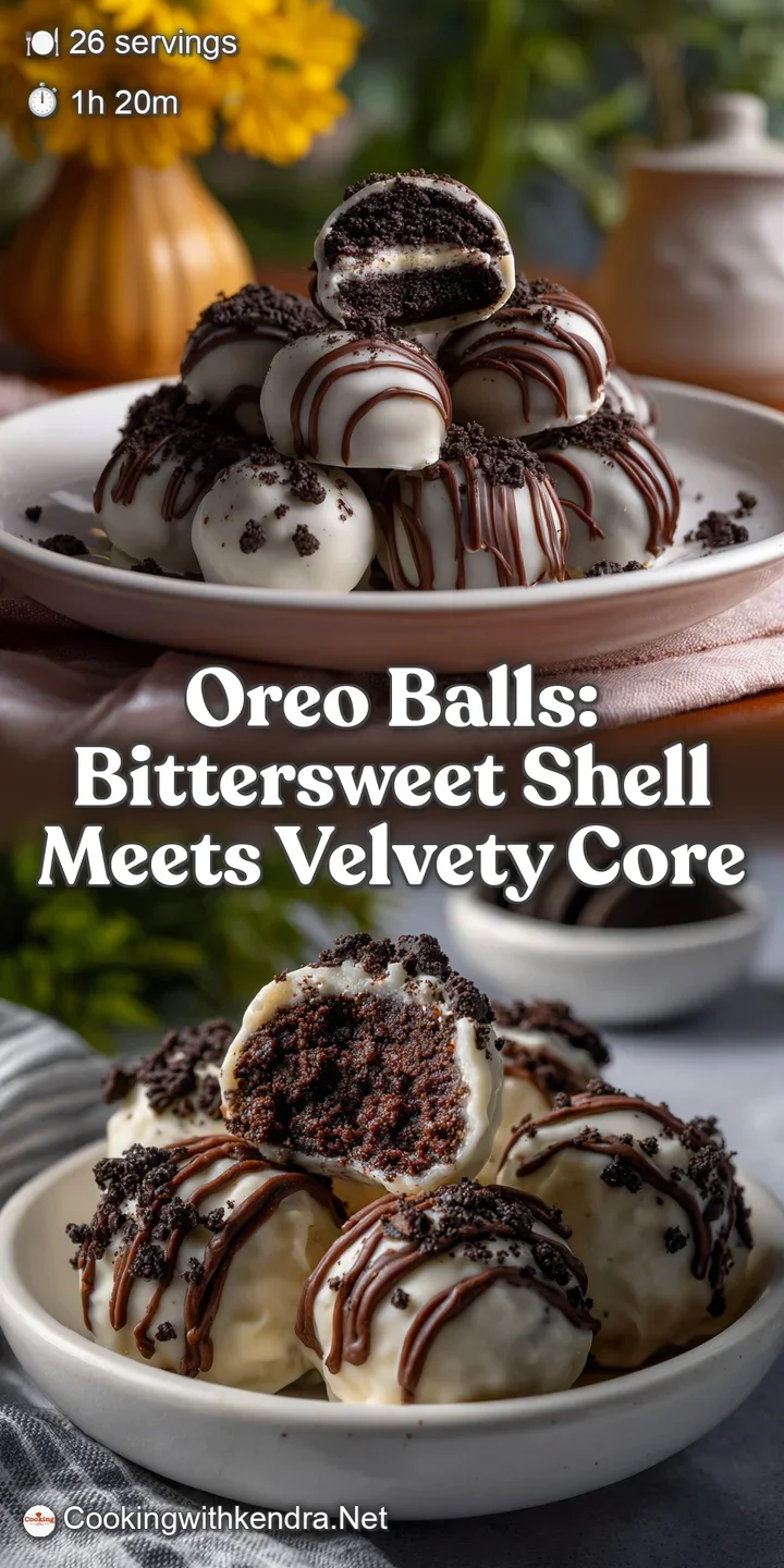 Oreo Balls Recipe: Velvety Core and High-Gloss Shell