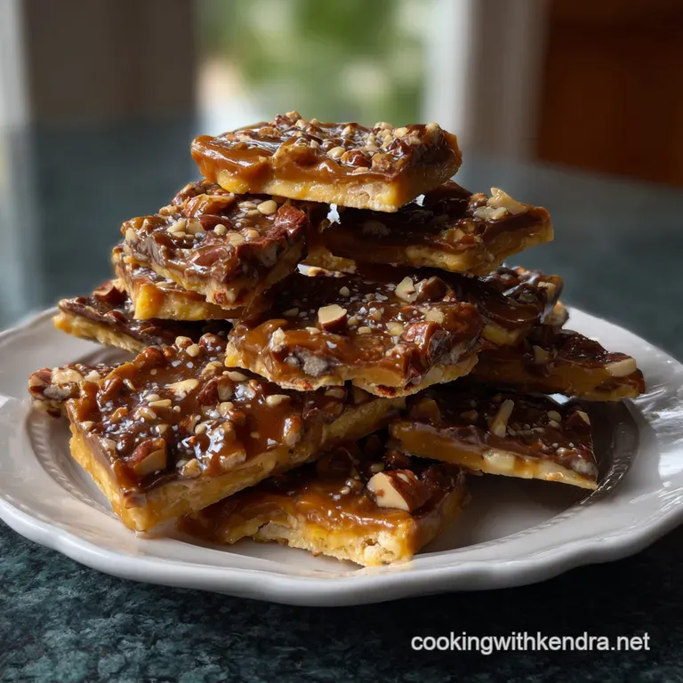 Christmas Cracker Toffee: Easy Saltine Bark - Cooking with…