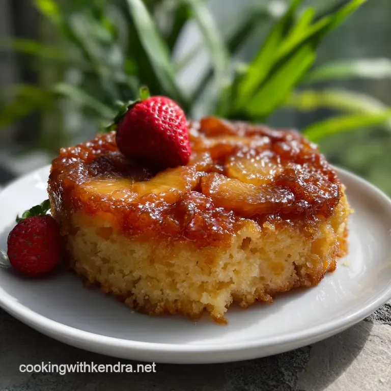 Easy One Bowl Upside Down Cake: Ultimate Cherry Delight
